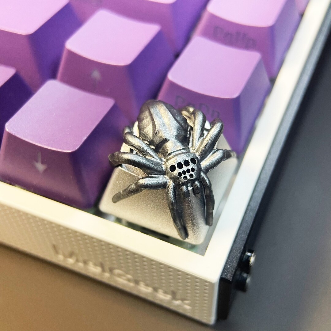 Dark Spider Keycap, Spider-man Themed Keycap Aluminum Keycap ...