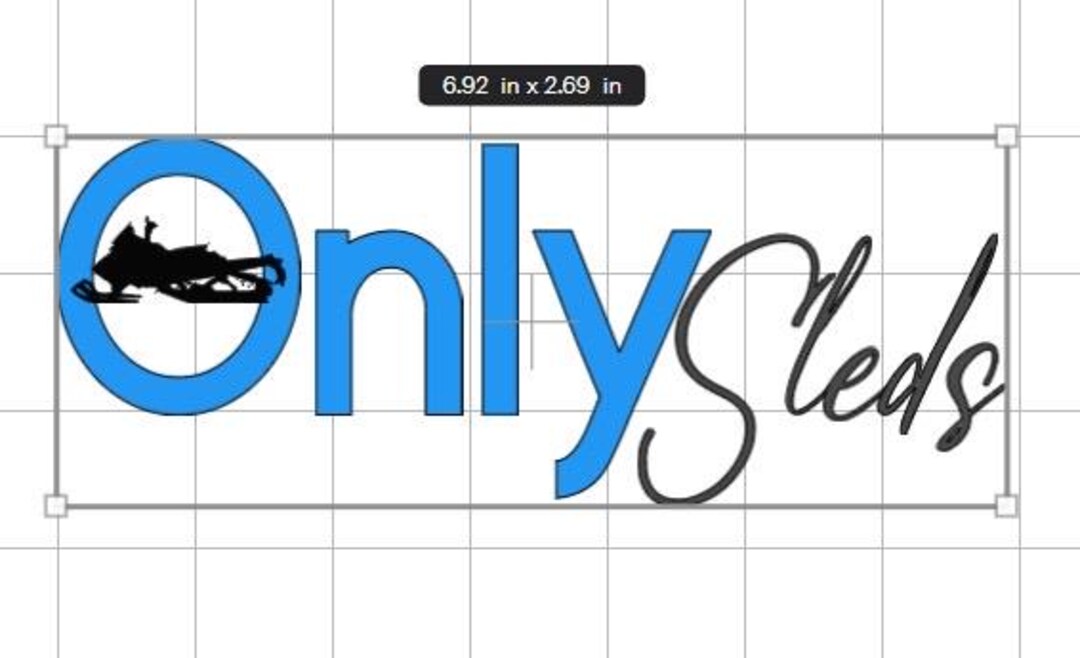 Only Sleds Vinyl Decal - Etsy