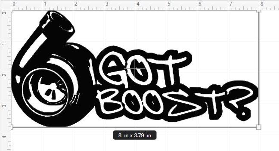 Got Boost Vinyl Decal - Etsy