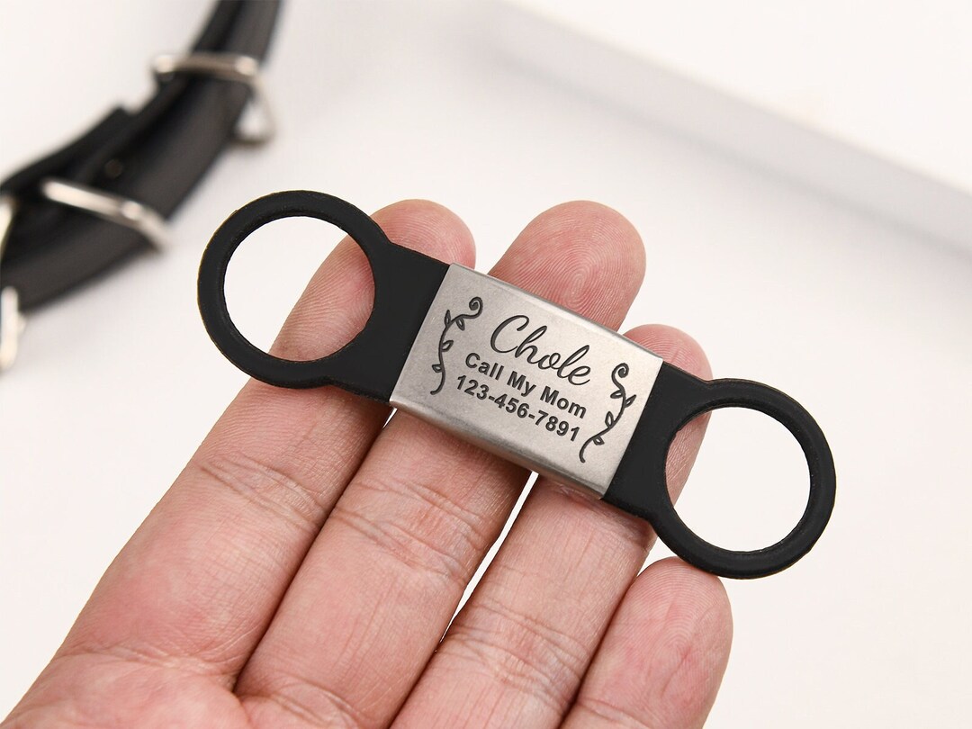 Dog Tags for Dog,collar Slide on Dog Tag,silicone Dog Tag,silent Dog ...