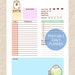 Printable Cute Hamster Daily Planner Cute Hamster Theme Day | Etsy