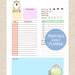 Printable Cute Hamster Daily Planner, Cute Hamster Theme Day Planner ...