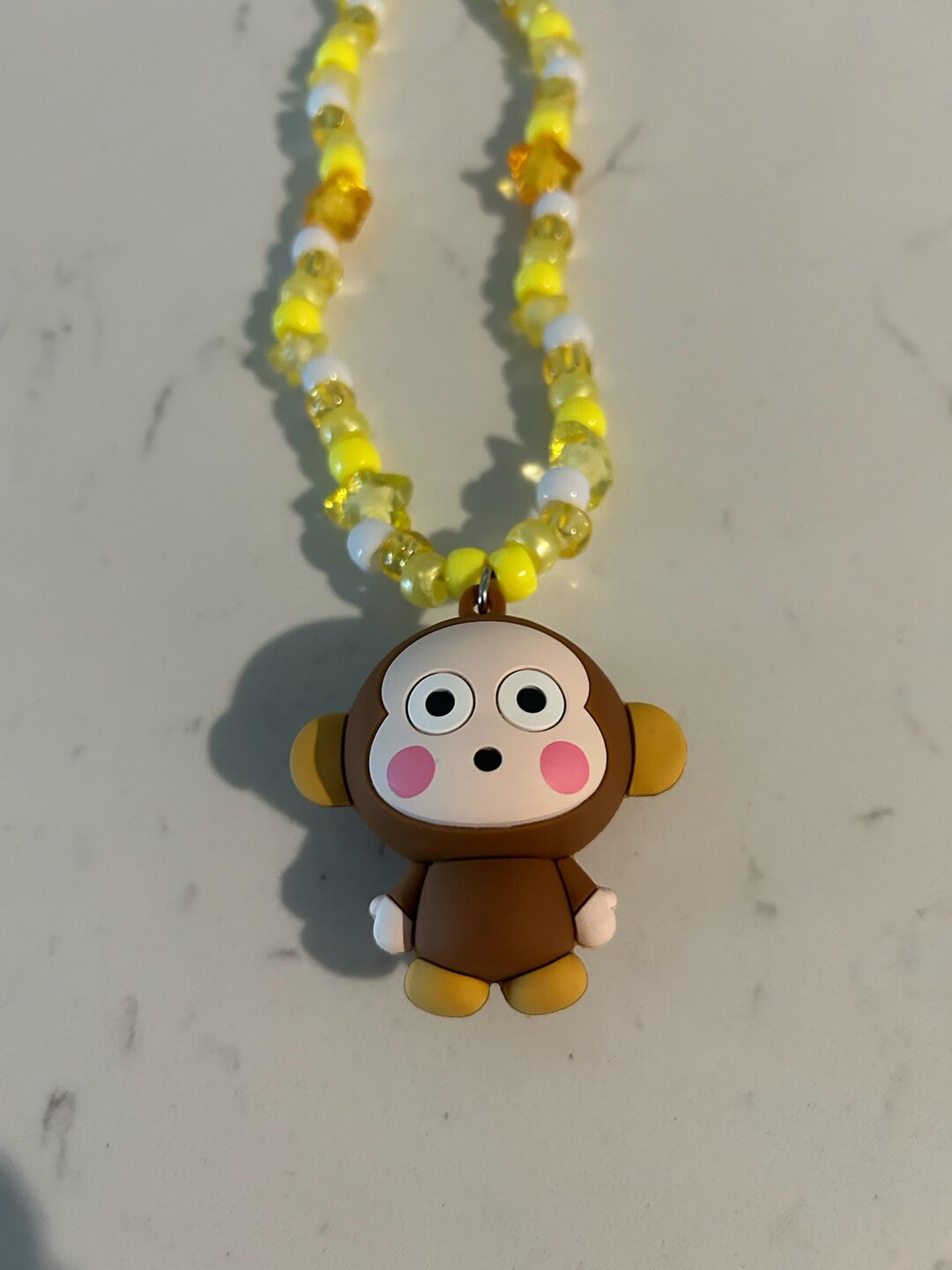 Sanrio Monkey Kandi Necklace - Etsy