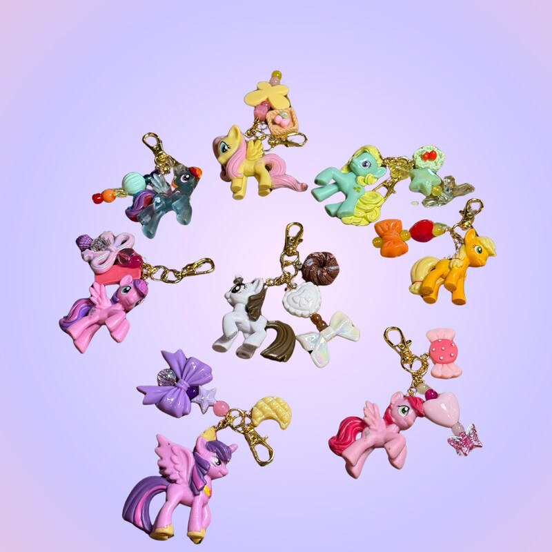 Pony Bead Keychain - Etsy