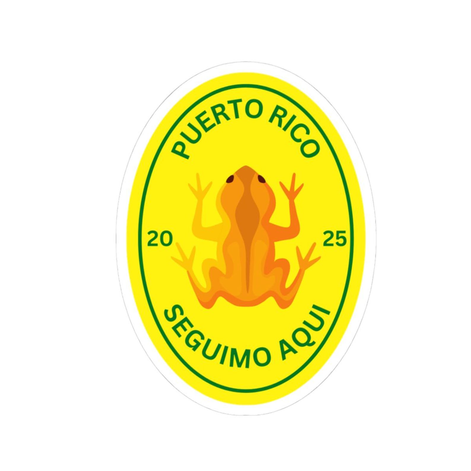 Coqui Sticker, Puerto Rico Theme, Fun Travel Decor, Laptop Decal, Gift ...