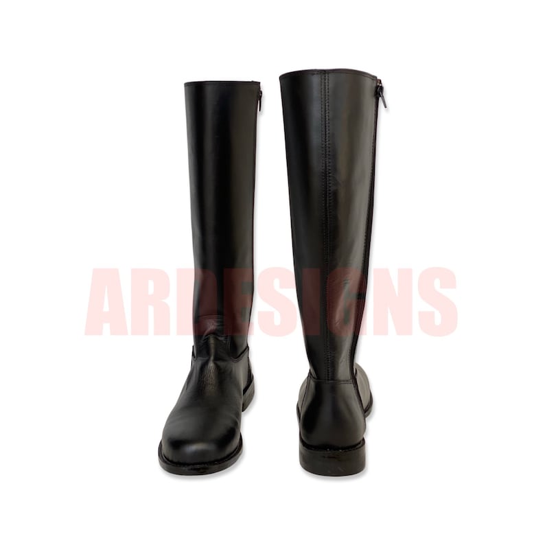 Custom Darth Vader Inspired Leather Boots Authentic Star Wars Cosplay ...