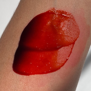 Vampire Lip Stain – Long Lasting Lip & Cheek Tint, Blood Red Water Tint ...