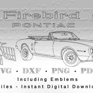 1967 Pontiac Firebird 236 - Incl. Emblems - Etsy
