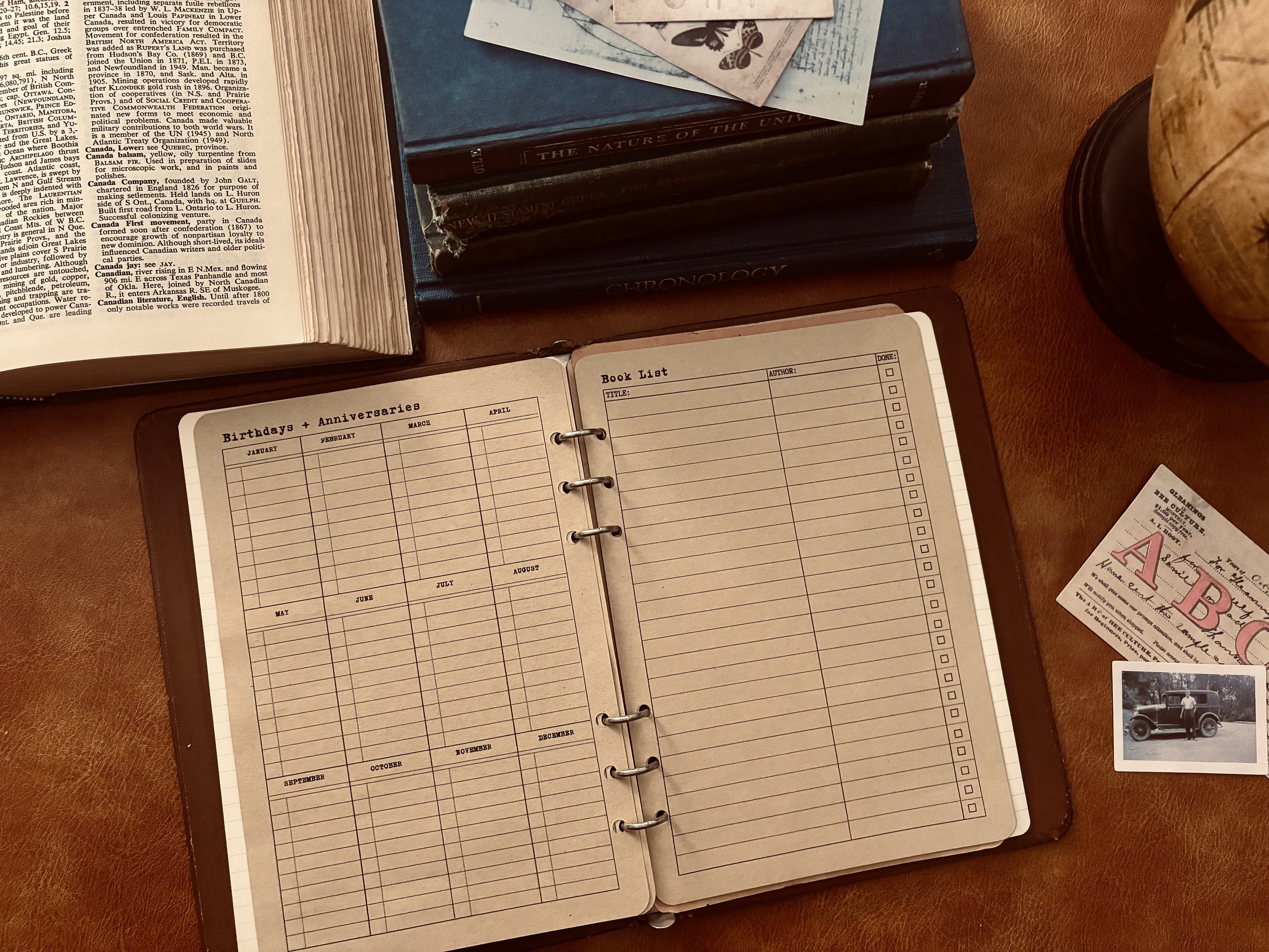 Printable Book List Template Book Journal Reading Log Digital Book ...