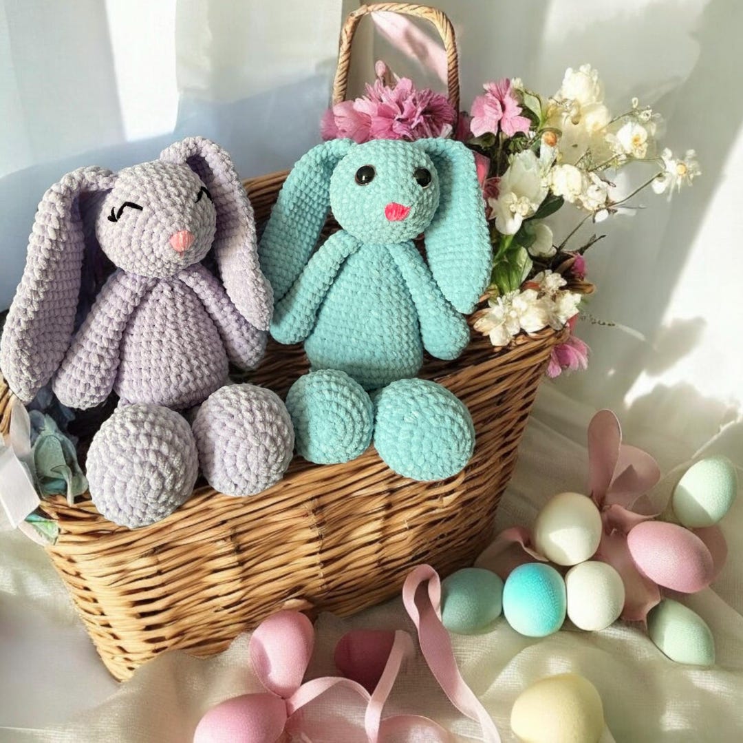 Bunny | Handmade |squeezably Soft Cuddly | Rabbit Plushie | Nursery ...
