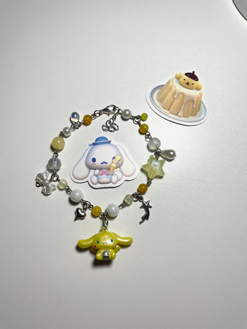 Cinnamoroll Charm Bracelet - Etsy