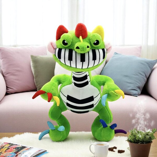 Pianosaurus Plush - Etsy