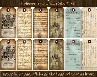 Primitive Vintage Americana Patriotic Printable Hang Tags for | Etsy