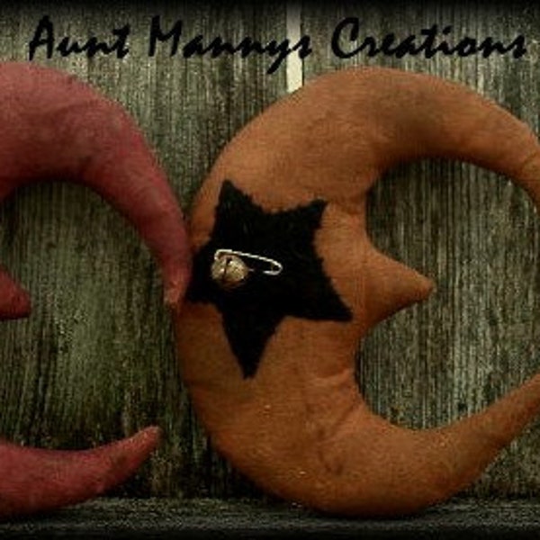 Primitive Moon - Etsy