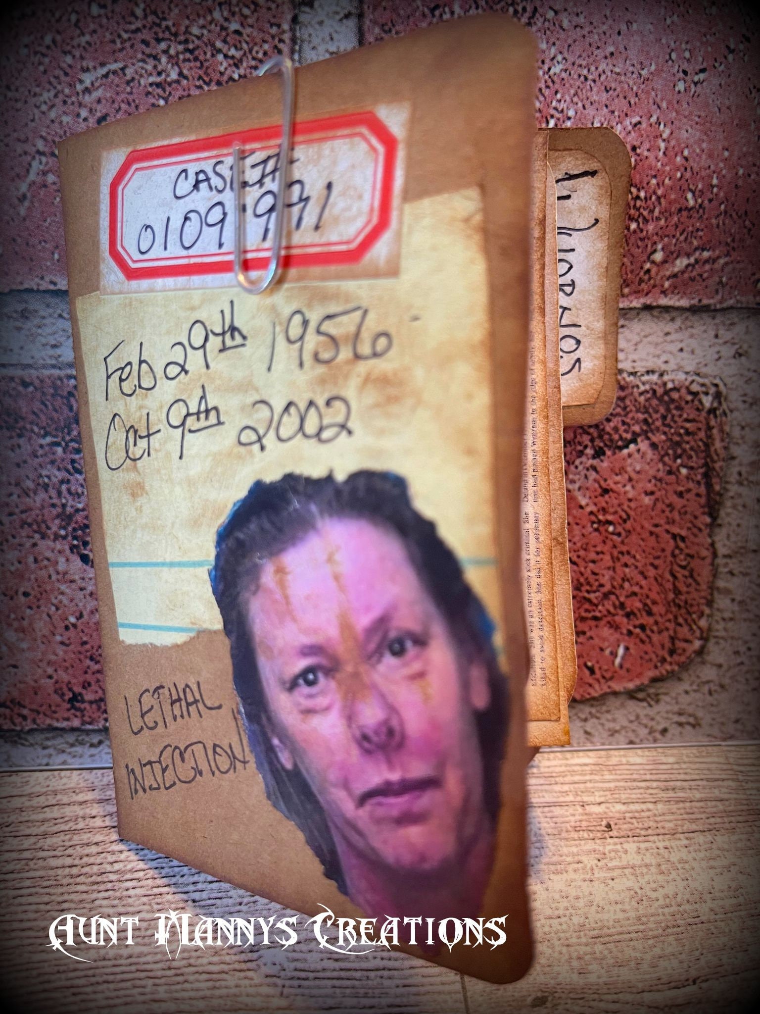 Vintage Style Criminal Case Files Serial Killer Files for Junk - Etsy