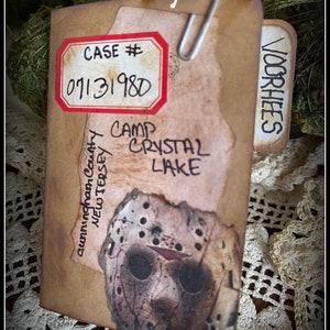 Vintage Style Criminal Case Files Horror Movie Files for Junk Journal ...