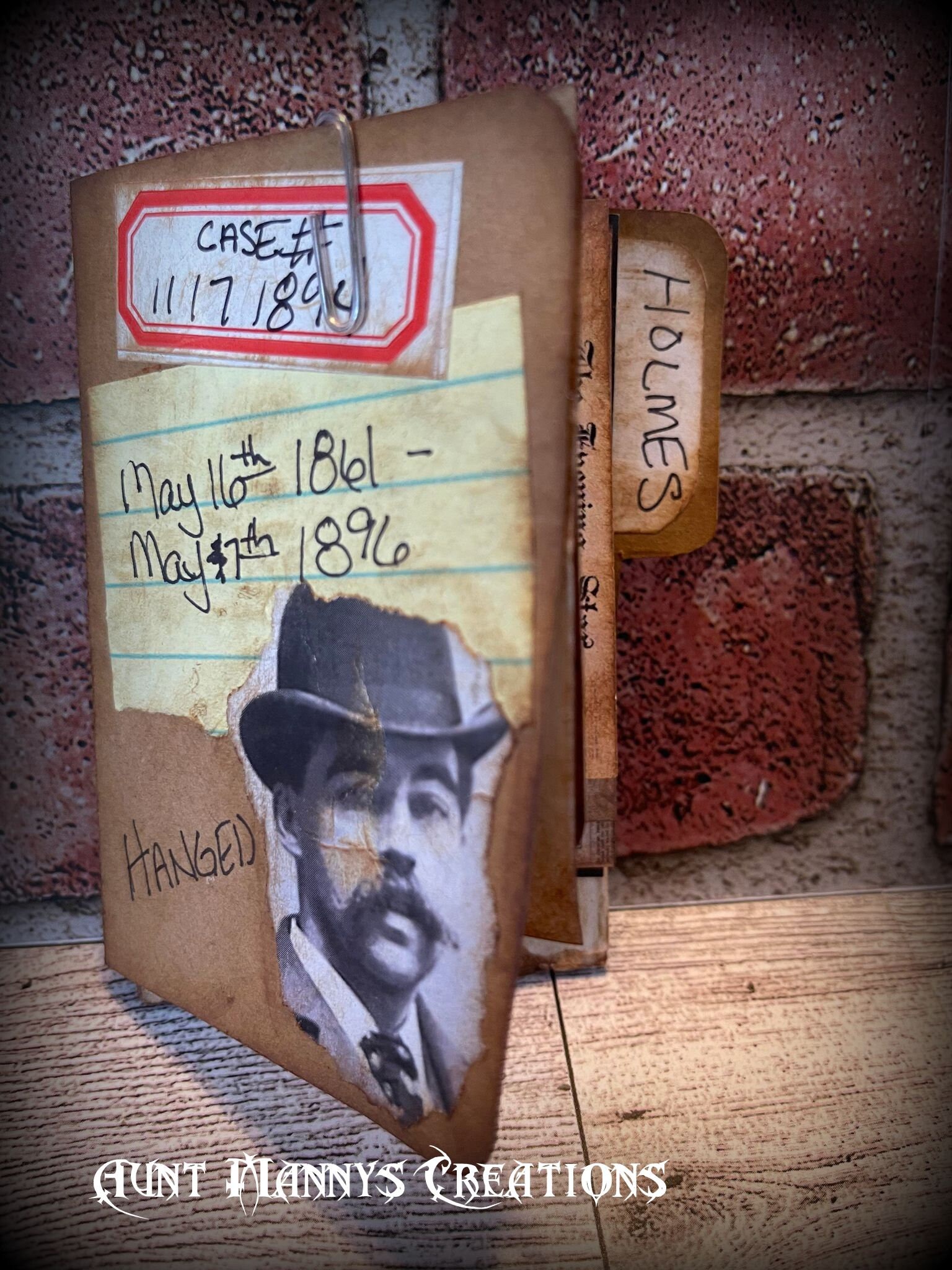 Vintage Style Criminal Case Files Serial Killer Files for Junk - Etsy