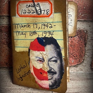 Vintage Style Criminal Case Files Serial Killer Files for Junk Journal ...