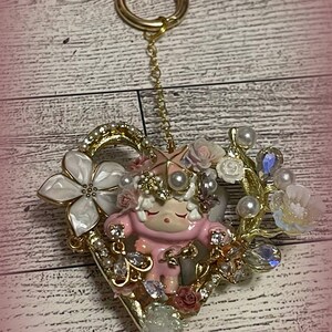 SP Skull Panda Luxury Keychains Car Hanger Bag Chain! so Beautiful! - Etsy