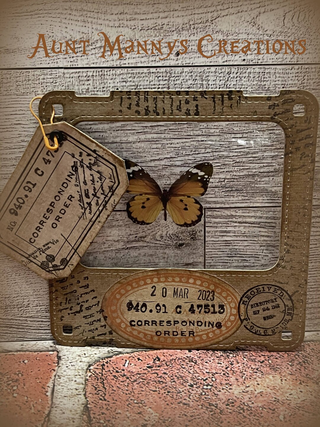 Vintage Style Specimen Cards for Junk Journals Scrapbooking and More ...