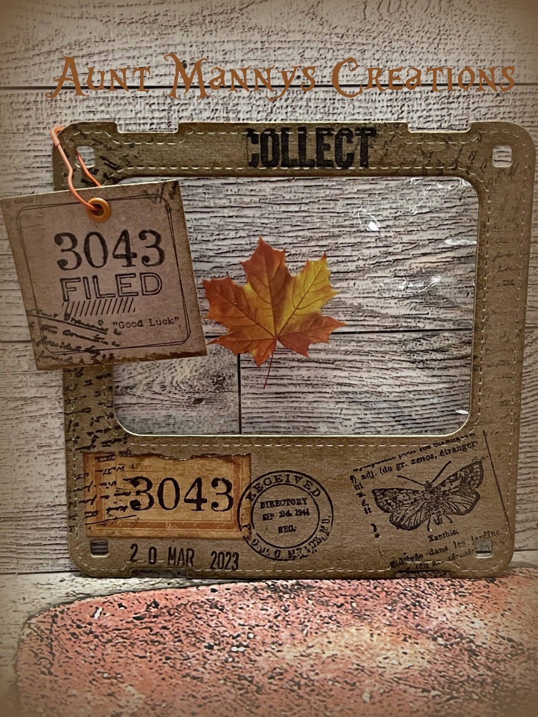 Vintage Style Specimen Cards for Junk Journals Scrapbooking and More ...