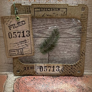 Vintage Style Specimen Cards for Junk Journals Scrapbooking and More ...