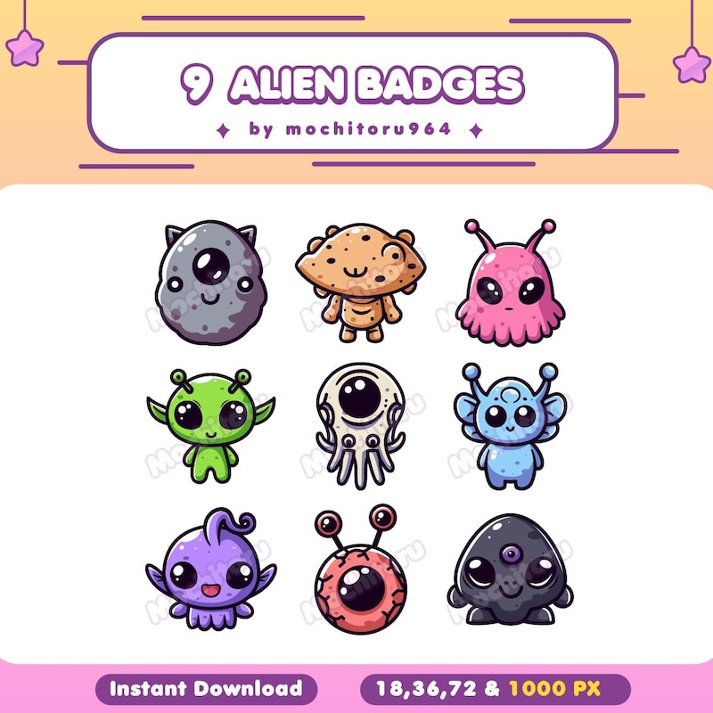 Cute Alien - Etsy