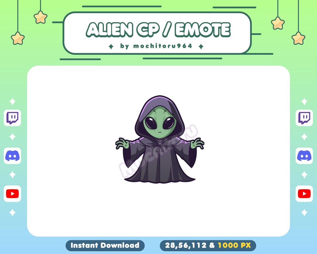 Channel Points | Alien | Emotes | Cloak | Youtube Emotes | Discord ...