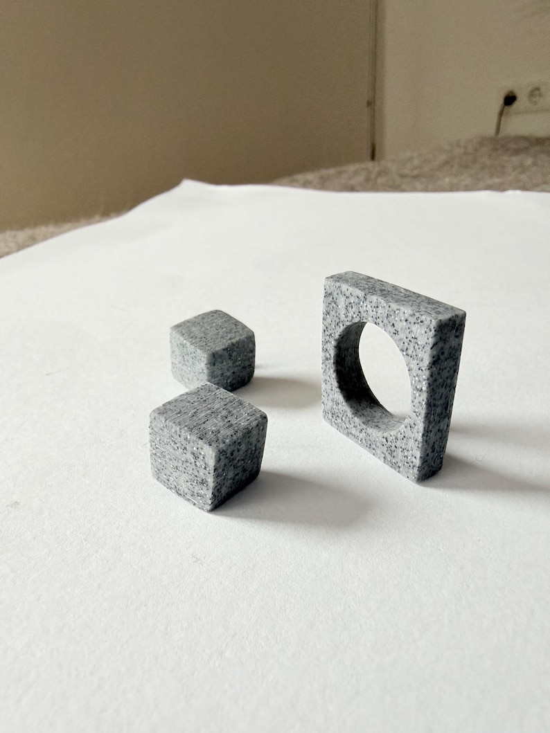 Set | Architecture Collection | Grey Cube - Etsy