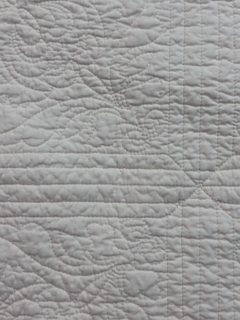 Off White Cream Solid Color Quilt Cutter Piece. READ Below. 20 X 21. - Etsy