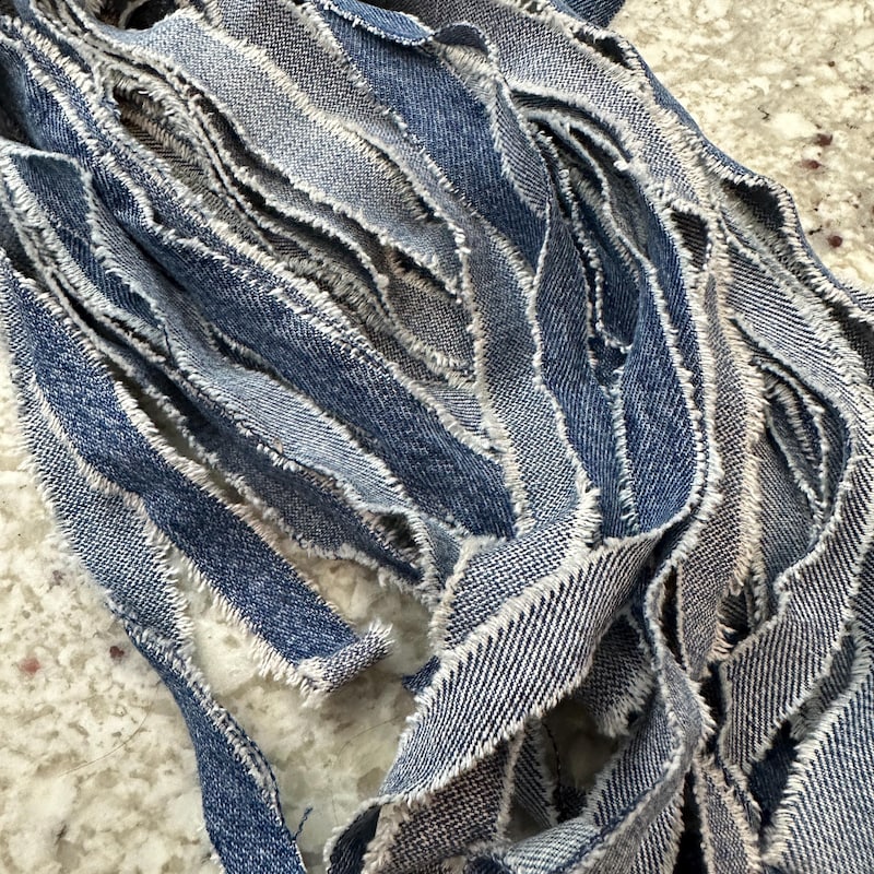 Vintage Denim Tablecloth - Etsy