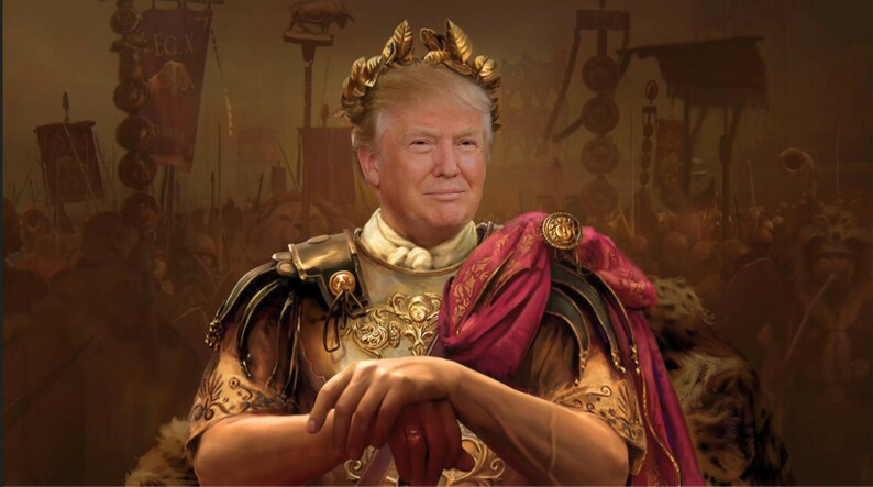 Donald Trump Canvas Poster - Etsy