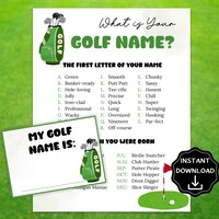 40 Golf Party Games Bundle: Printable & Editable (digital Download ...