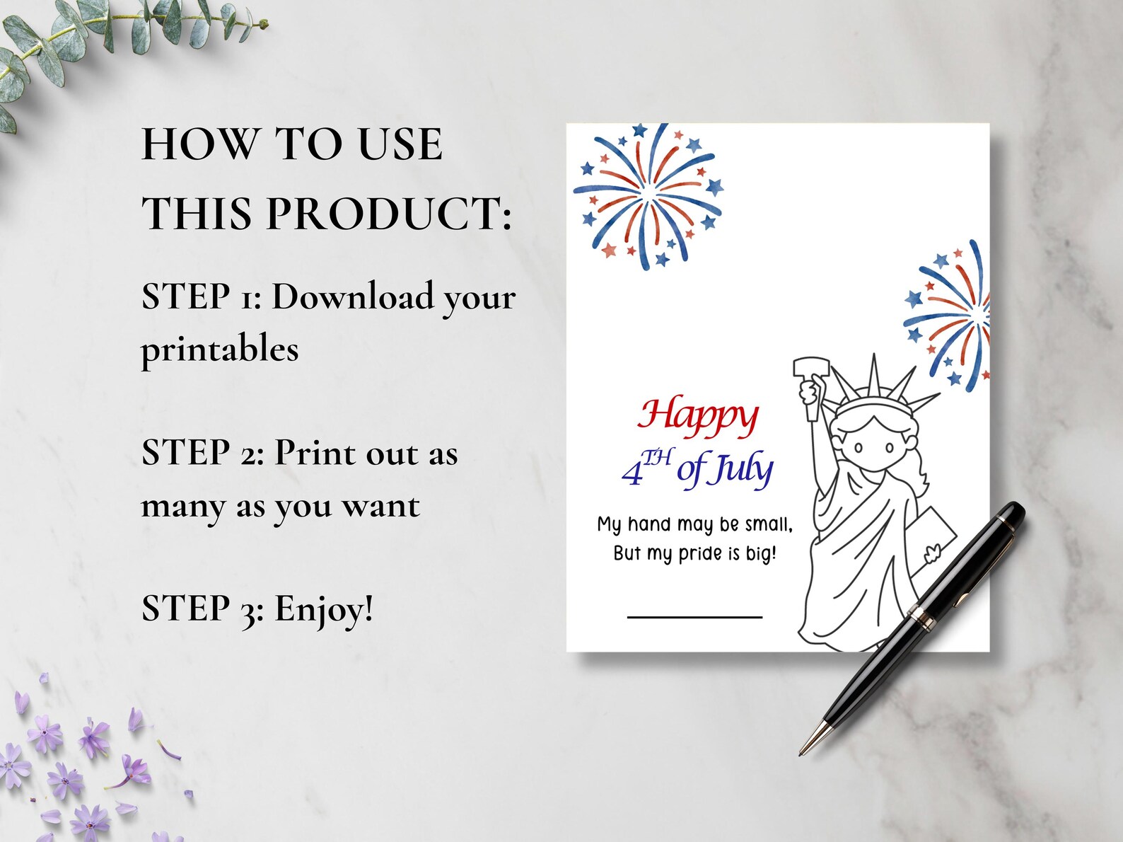 4th of July Handprint Craft, Statue of Liberty Craft, Preschool ...