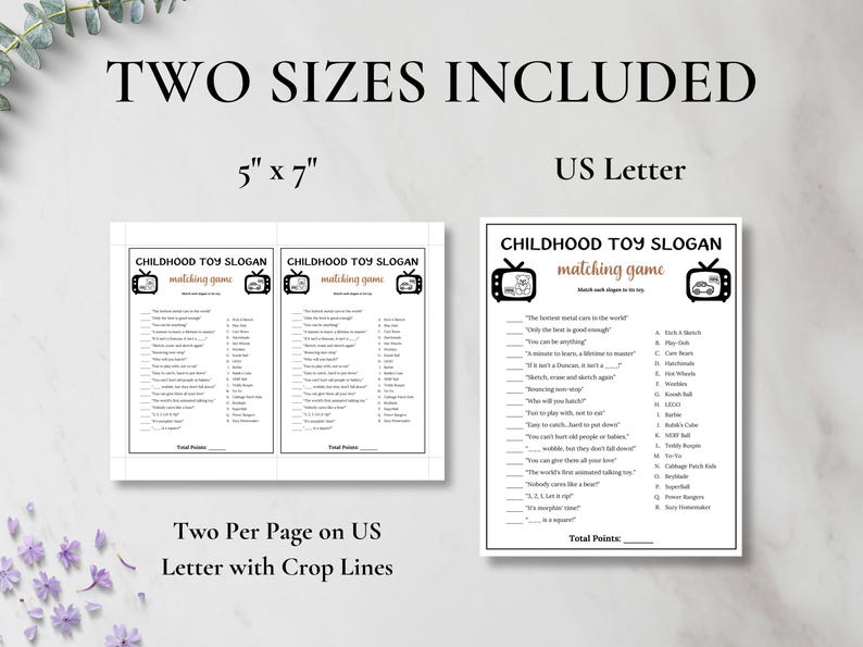 Childhood Toy Slogan Trivia Game, TV Ads Commercial Slogan Trivia Game ...