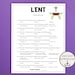 Lent Trivia Game, Easter Party Games, Sunday School Activities, Lenten ...