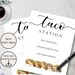Taco Bar Sign With Table Cards, Taco Tuesday Party, Printable Fiesta ...