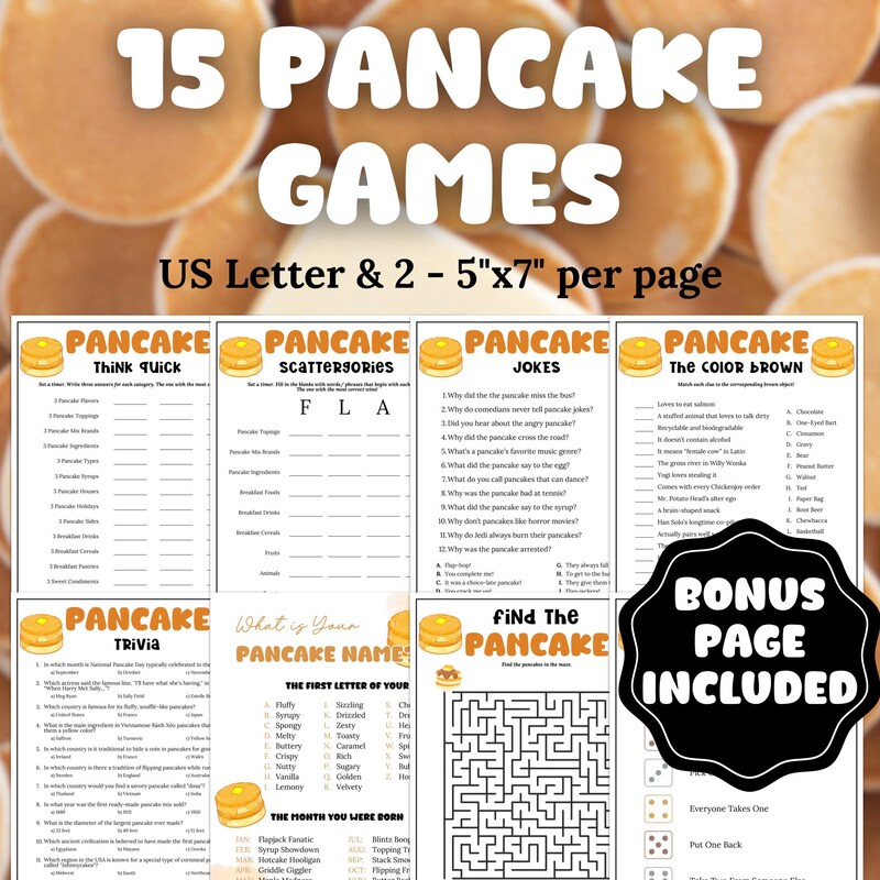 Pancake Office - Etsy