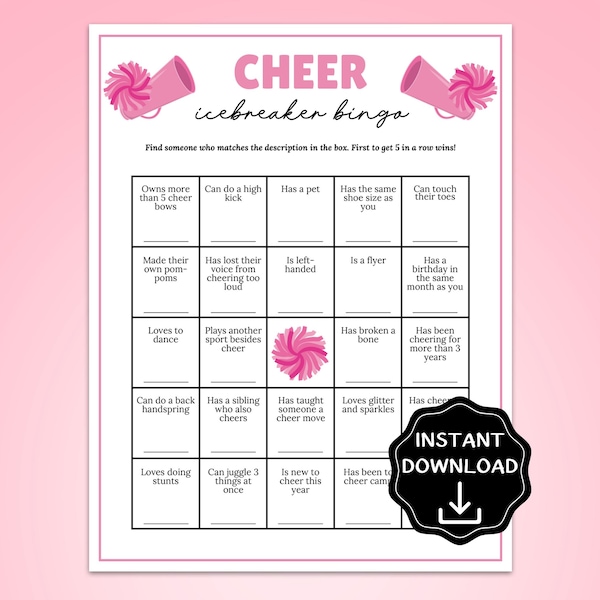 Cheer Team Building - Etsy