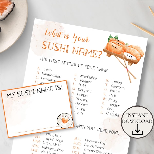 Sushi - Etsy