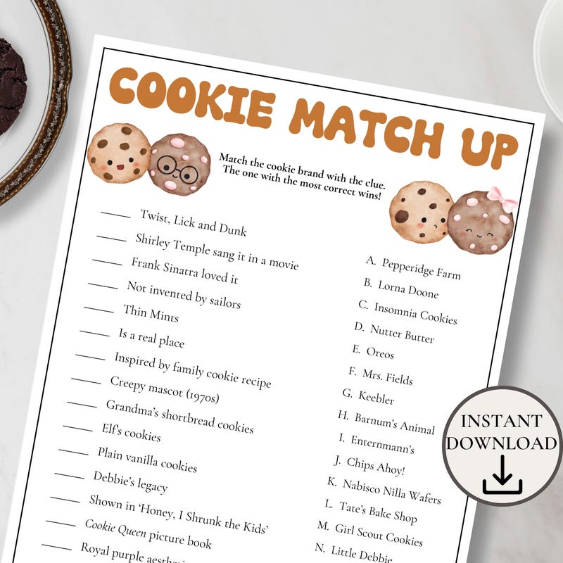Cookie Theme Decorations - Etsy