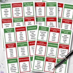 Christmas Forbidden Words Game for Black People, African American ...