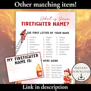 Firefighter Trivia, Firefighter Day Activities, Firefighter Birthday ...