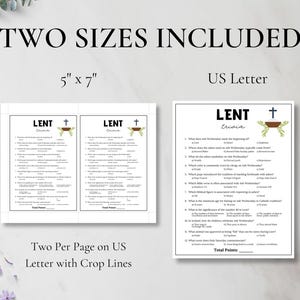 Lent Trivia Game, Easter Party Games, Sunday School Activities, Lenten ...