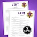 Lent Trivia Game, Easter Party Games, Sunday School Activities, Lenten ...