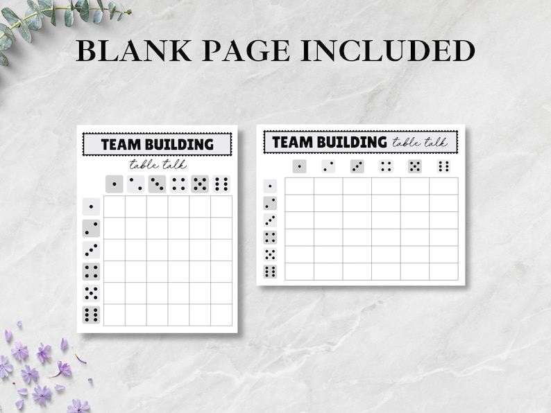 Team Building Roll and Share Game, Team Building Games for Work, Office ...