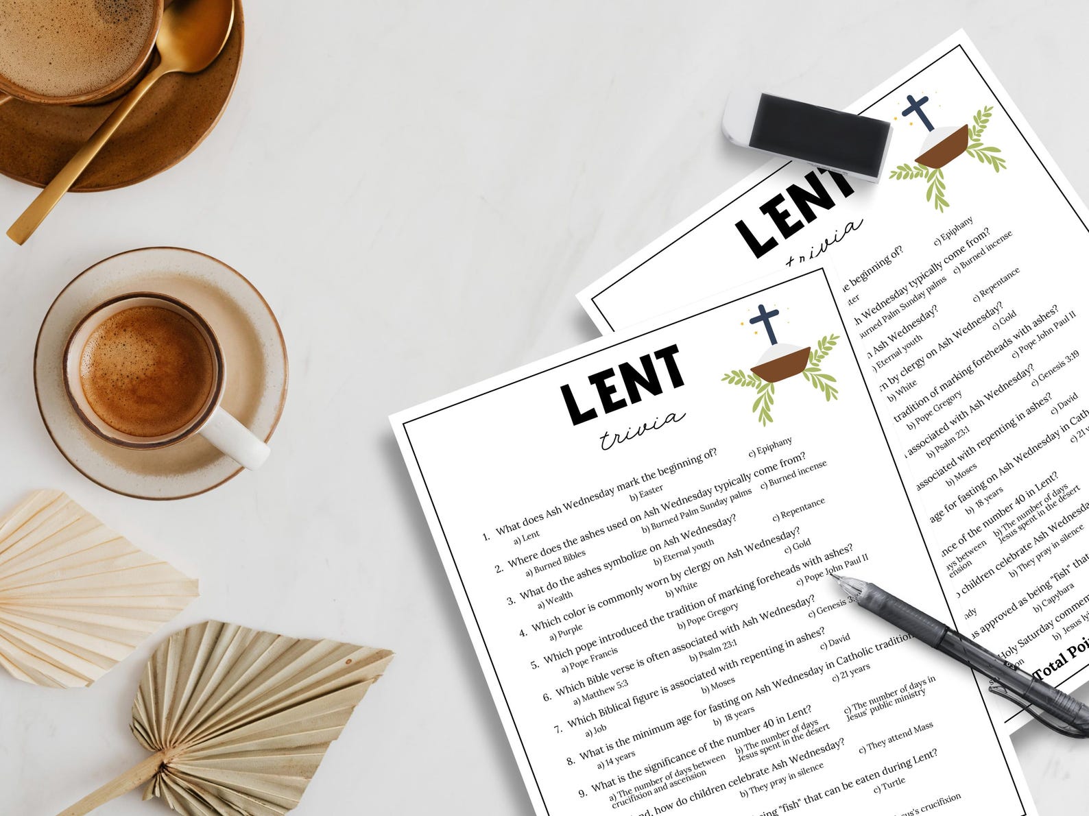 Lent Trivia Game, Easter Party Games, Sunday School Activities, Lenten ...