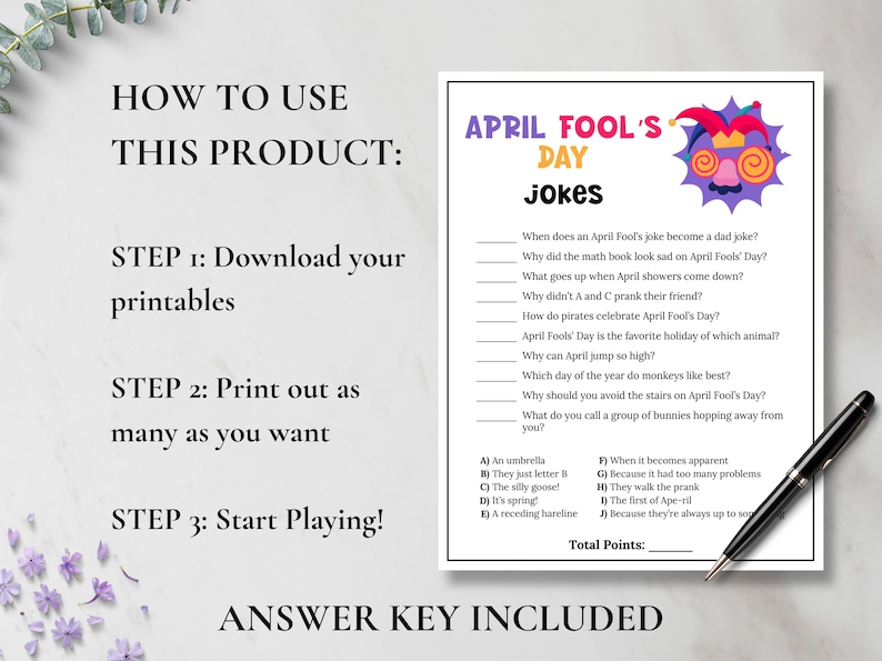 April Fools Jokes, April Fools Games for Kids & Adults, April Fools ...