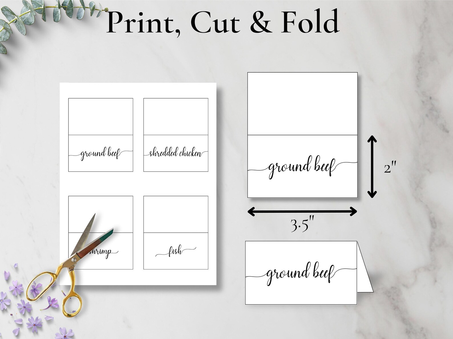 Taco Bar Sign With Table Cards, Taco Tuesday Party, Printable Fiesta ...