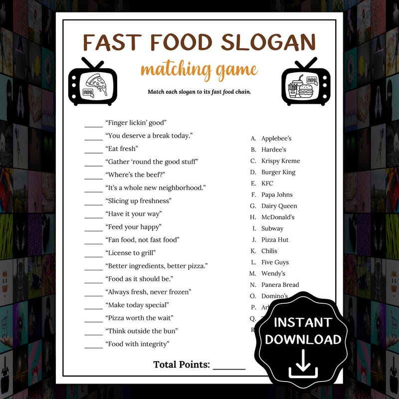Fast Food - Etsy